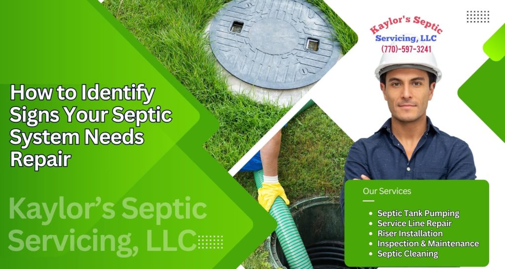 Signs your septic system needs repair - Kaylor Septic
